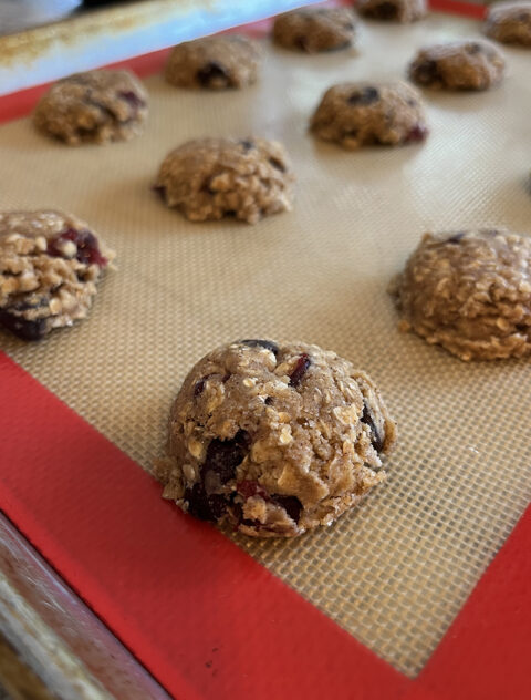 Diabetic Friendly Oatmeal Cookies With Cranberries And Chocolate Chips ...
