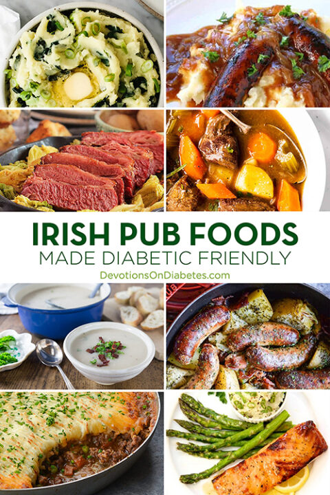 Irish Pub Food Made Diabetic Friendly for St. Patrick's Day