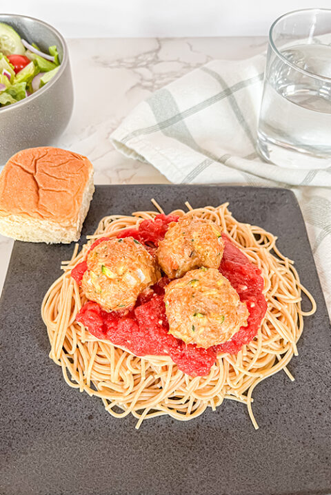 Diabetic Spaghetti Recipe with Homemade Meatballs and Sauce